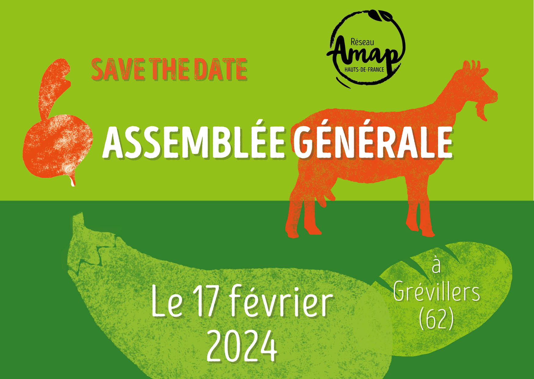 SAVE THE DATE : AG du Réseau le 17 février 2024 ! 🎯 – AMAP HDF